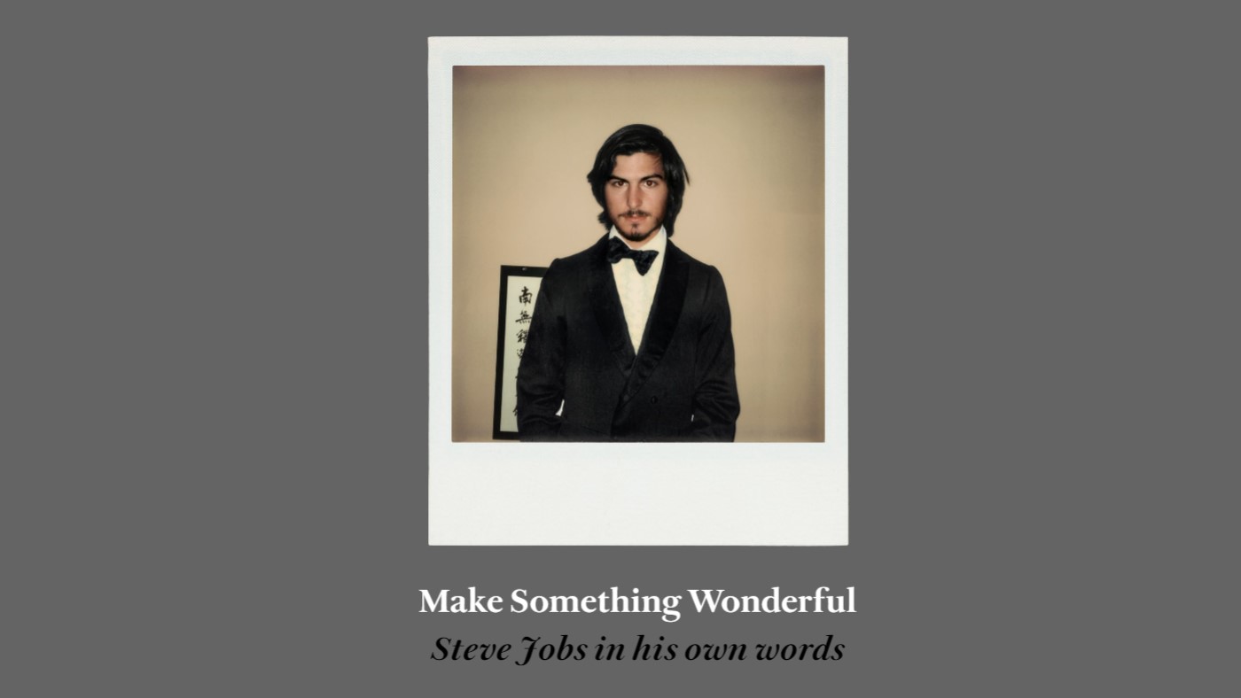 E-book gratuito de Steve Jobs 'Make Something Wonderful' é lançado