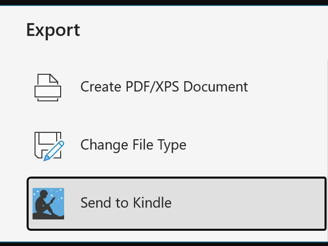 Kindle agora consegue importar documentos do Microsoft Word