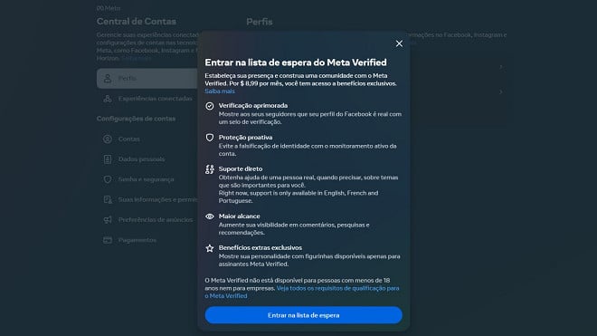 Selo verificado no Facebook e Instagram: veja preço e como obter o seu
