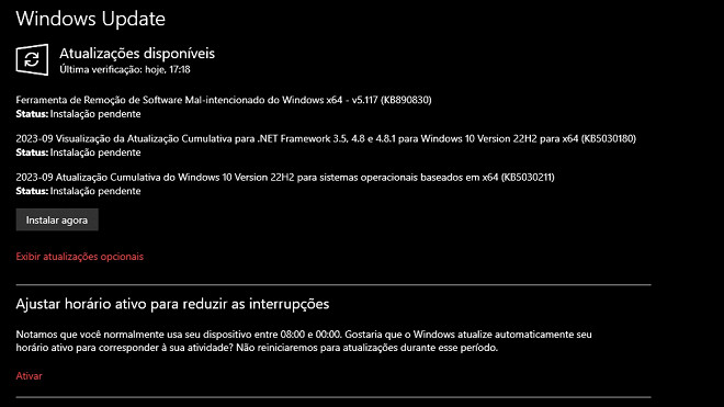 O que vem na atualização de setembro do Windows 10? (KB5030211) O que vem na atualização de setembro do Windows 10? (KB5030211)