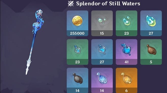 Genshin Impact: veja a arma de assinatura de Furina e seus materiais de ...