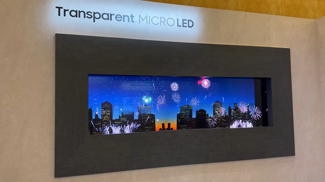 Micro LED transparente: a tecnologia criada pela Samsung para derrubar a LG