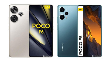POCO F6 vs POCO F5: o que mudou entre as gerações?