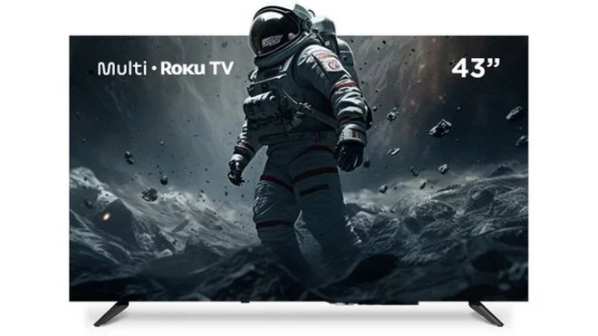 Multi (antiga Multilaser) lança três novas TVs com Roku no Brasil