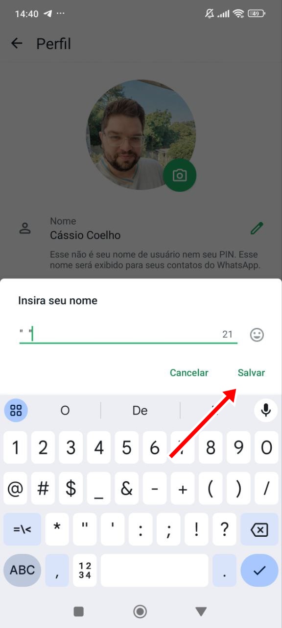 Saiba como deixar seu nome invisível no WhatsApp