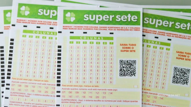 Resultado Super Sete 834 hoje: veja os números sorteados desta segunda (13)