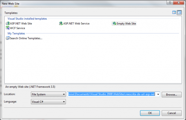 Criando URLs amigáveis com ASP.NET