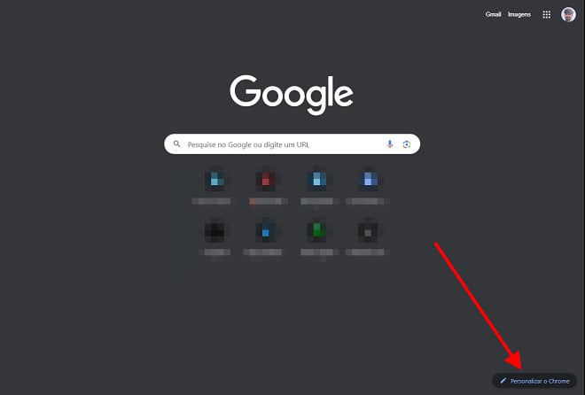 Como colocar uma imagem de fundo no Google Chrome