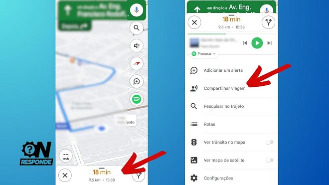 Como compartilhar a minha localização no Android (via Google Maps)
