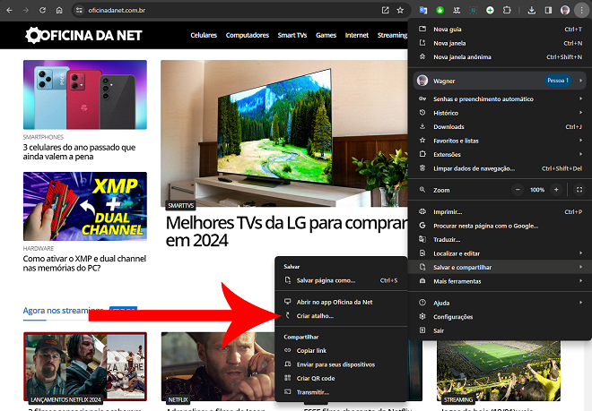 Como fixar um site na barra de tarefas ou menu Iniciar do Windows 11