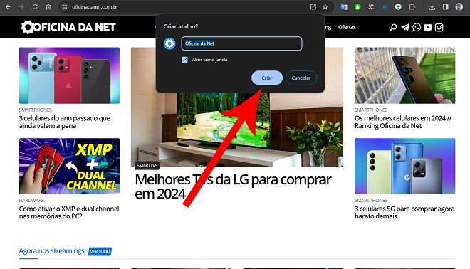 Como fixar um site na barra de tarefas ou menu Iniciar do Windows 11