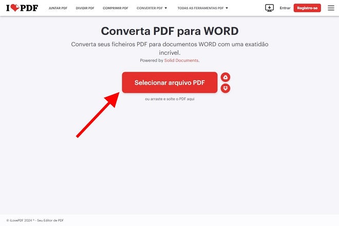Como transformar um PDF em Word sem baixar programas