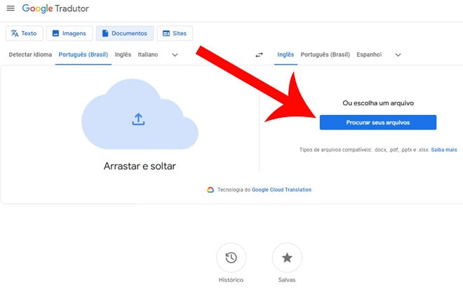 Como traduzir PDF e outros documentos sem baixar nada