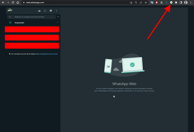 Como colocar senha no WhatsApp Web